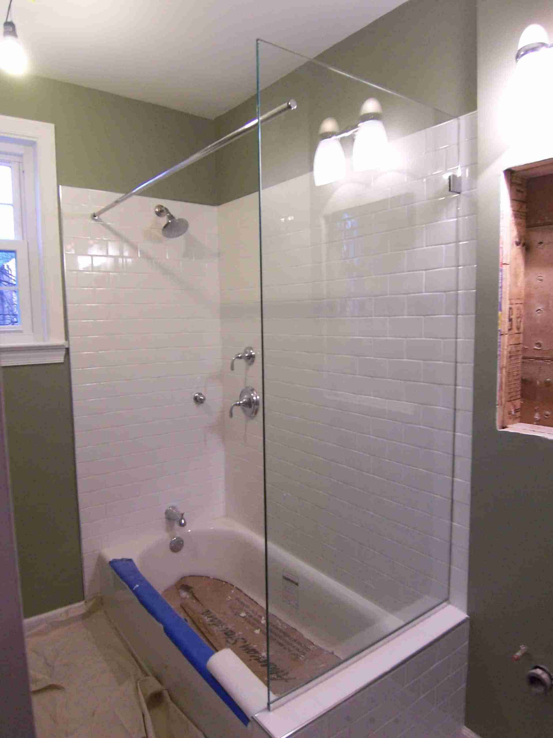 Shower Glass Spray Panel New Jersey - Accurate Glass & Mirror